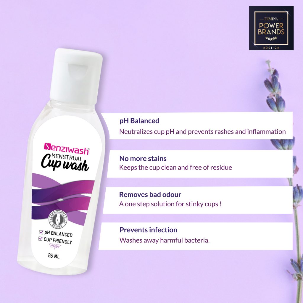 menstrual cup wash period care - Senziwash