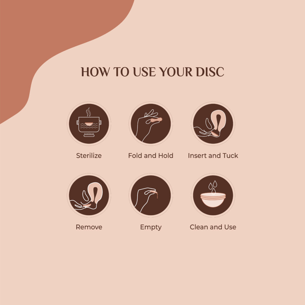 Senzicare Reusable Menstrual Disc for Women Small | Period Disc with ...