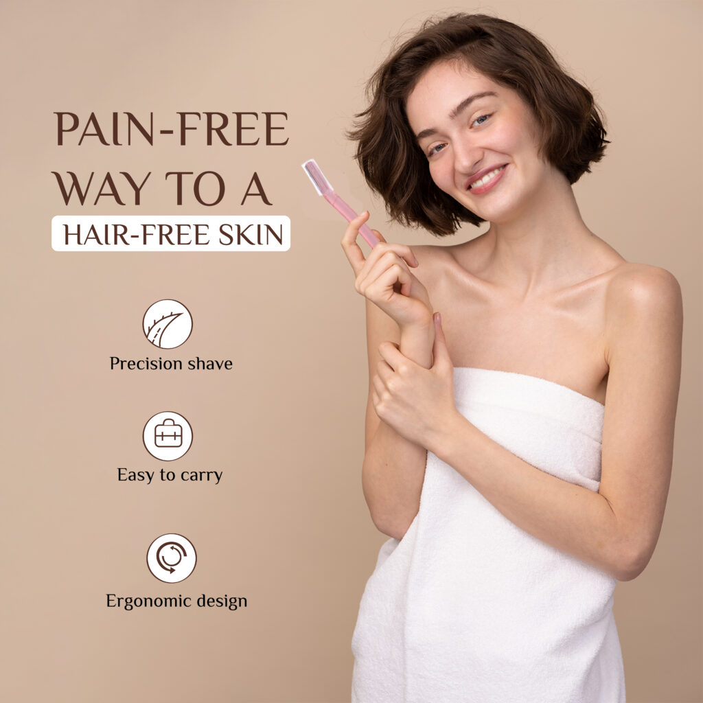 Senzicare Reusable Face Razor for Women Facial Hair- 3 Razors - Senziwash